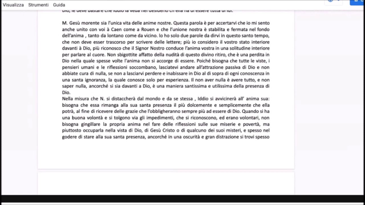Lettere della via unitiva di Jean de Bernières LOUVIGNY seconda parte ...