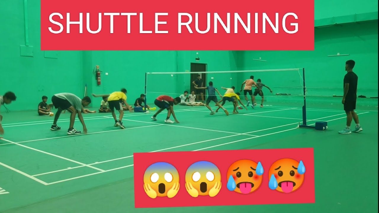 SHUTTLE RUNNING BADMINTON PLAYERS 💪DO THIS ALL PLAYERS IMPROVE YOUR ...