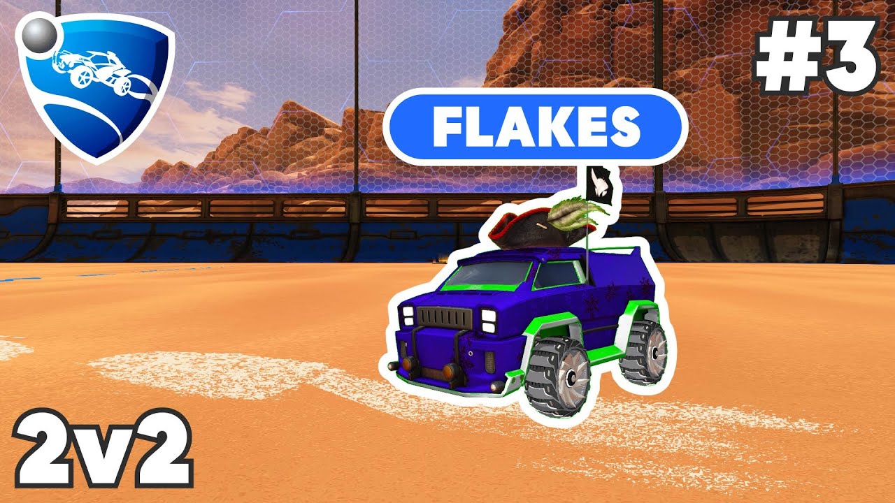 Flakes Ranked 2v2 PRO Replay #3 - Rocket League Replays - YouTube