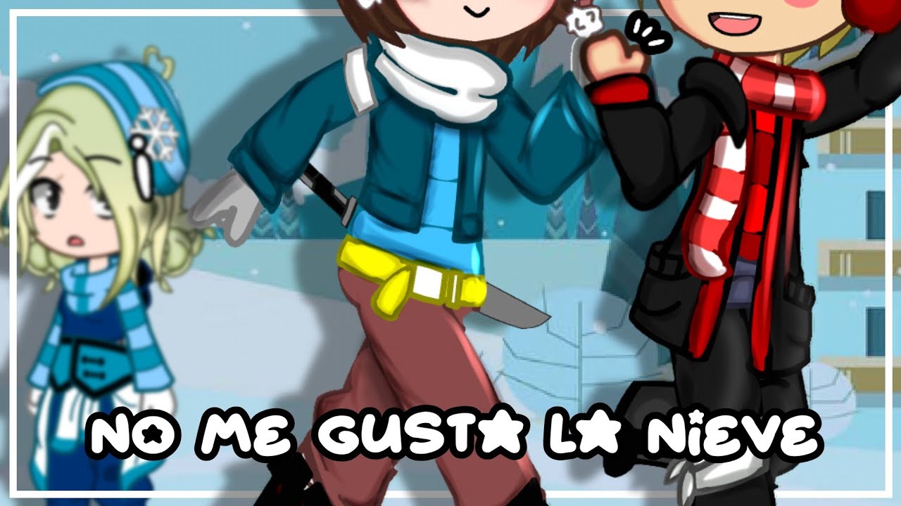 🌨️ ️No me gusta la nieve🌨️ ️ //Pucca// [ ️🫧Dada x Dandy💙🗡️] -No ...