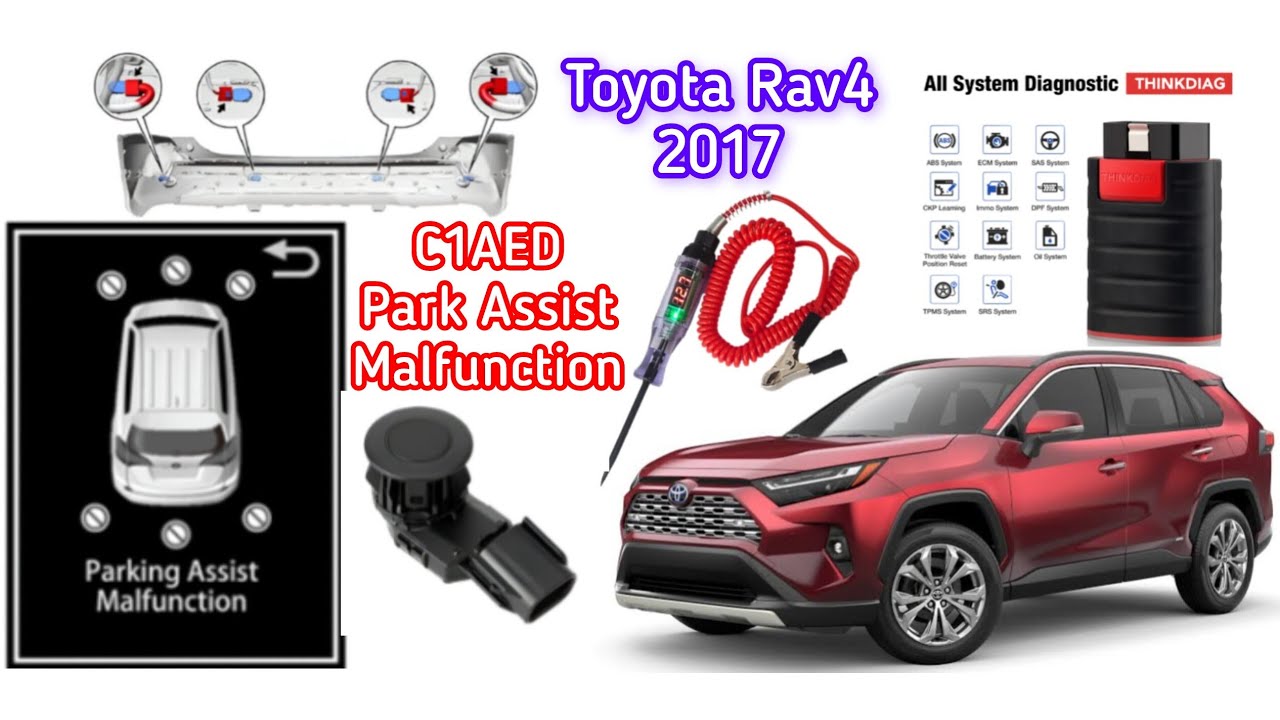 #Toyota #Rav4 #C1AED #ParkAssist #SonarSystemError How To # ...
