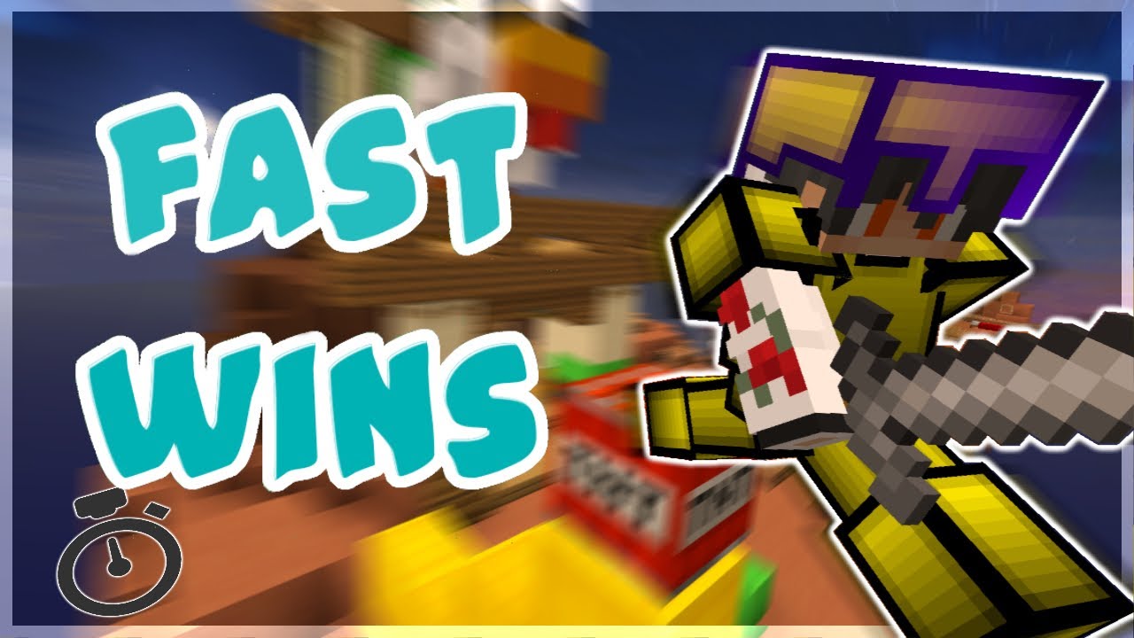 How to win quick bedwars games +broken solace strategy - YouTube