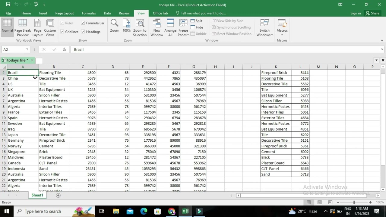 How To Freeze Multiple Rows And Or Columns In Excel Using Freeze Panes How To Freeze Multiple Rows And Or Columns In Excel Using Freeze Panes