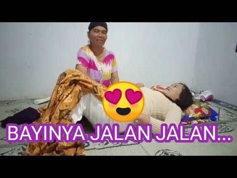 PIJAT KE DUKUN BAYI #bumil #urut #massage#comedylucu