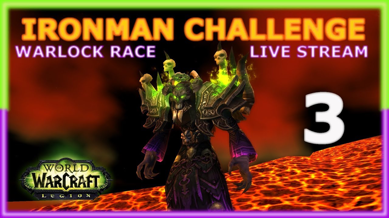 Warcraft (WoW) Ironman Challenge - Level 36 - 42 (Warlock Race) - YouTube