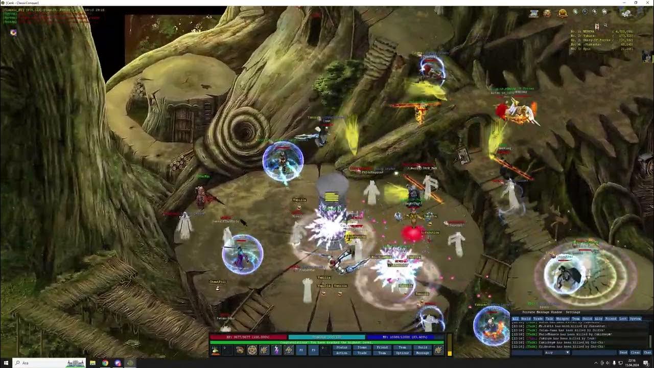 Conquer Online Classic EU Server Phoniex City War - YouTube