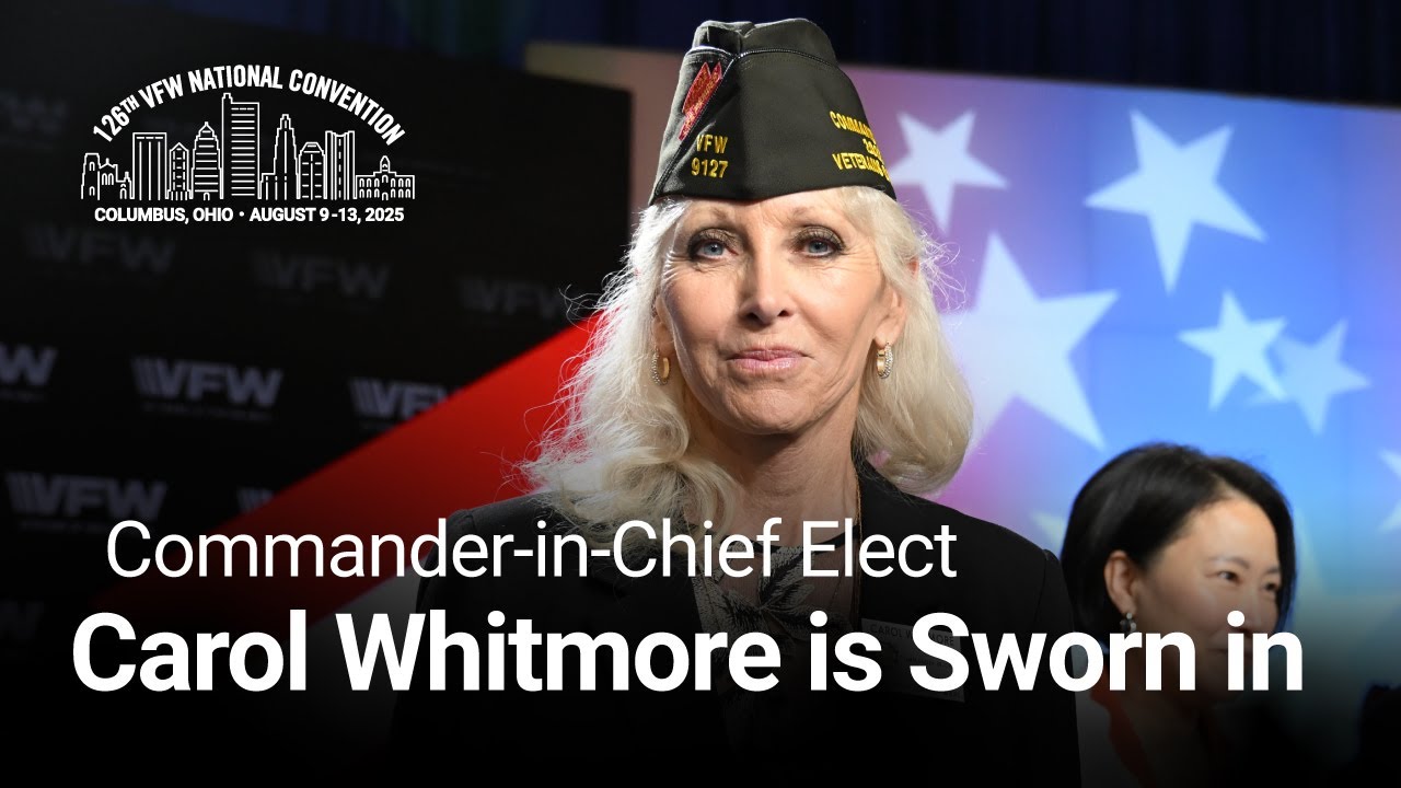 Carol Whitmore is Sworn in as VFW Commander-in-Chief | 126th VFW ...