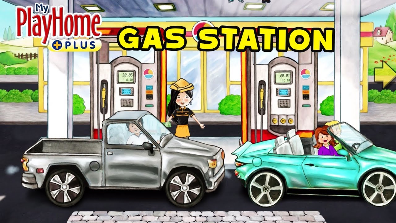 ⭐My PlayHome Plus - NEW UPDATE GAS STATION ⭐ - YouTube