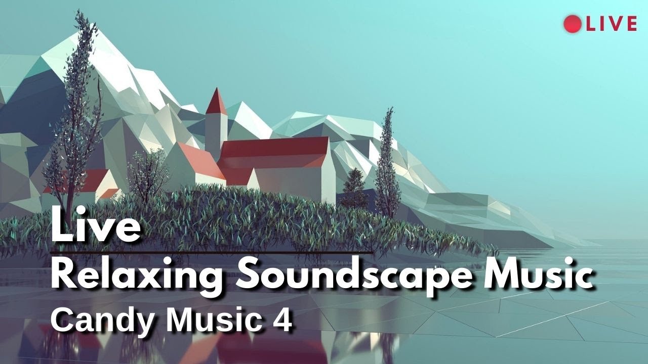 Soundscape Natural Lake Relaxing Music For Study, Stress relief and ...