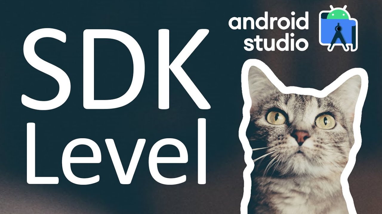 How to change Android SDK Level on Android Studio 4 - YouTube