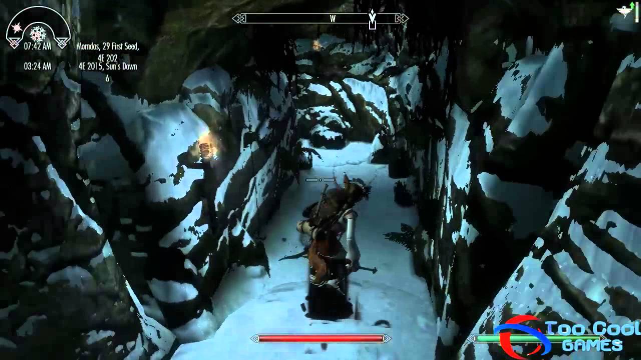 Skyrim Tera Elin Vampire Fight 1 - YouTube