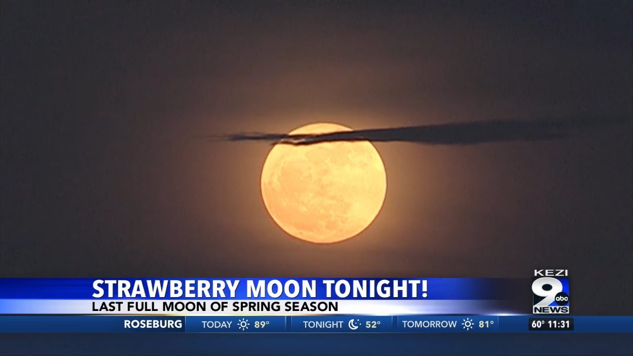 Strawberry Moon! - YouTube
