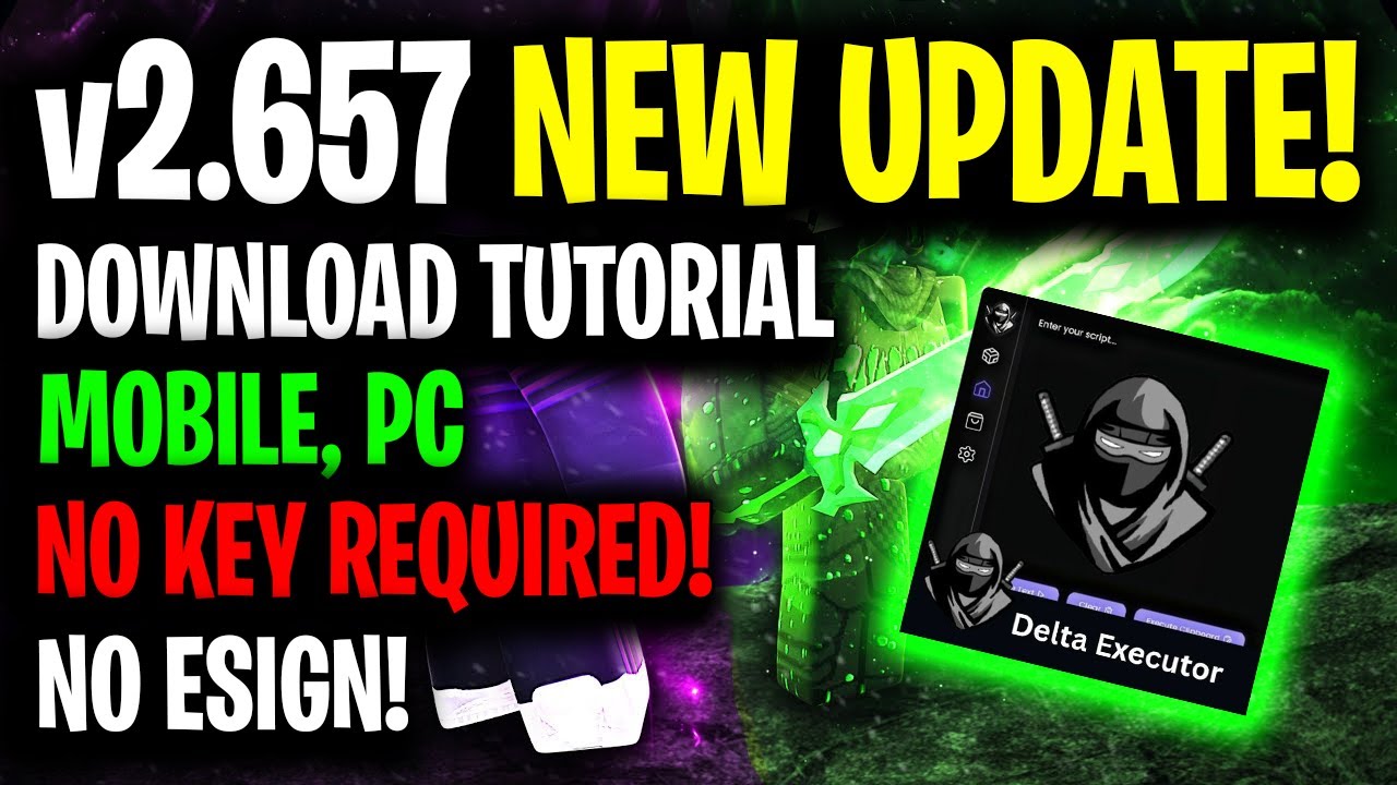Delta Executor Mobile NEW UPDATE ‼️ NO KEY! Download & Install on ...