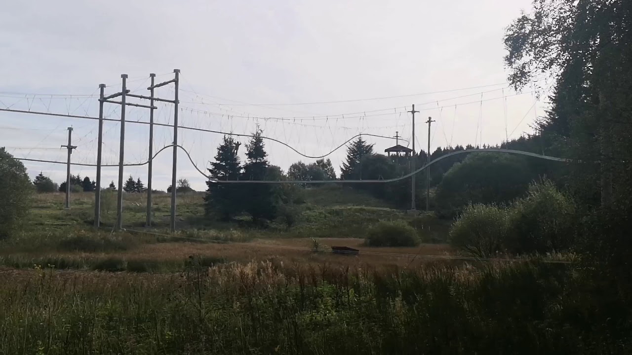 Zip coaster Calvert kielder - YouTube