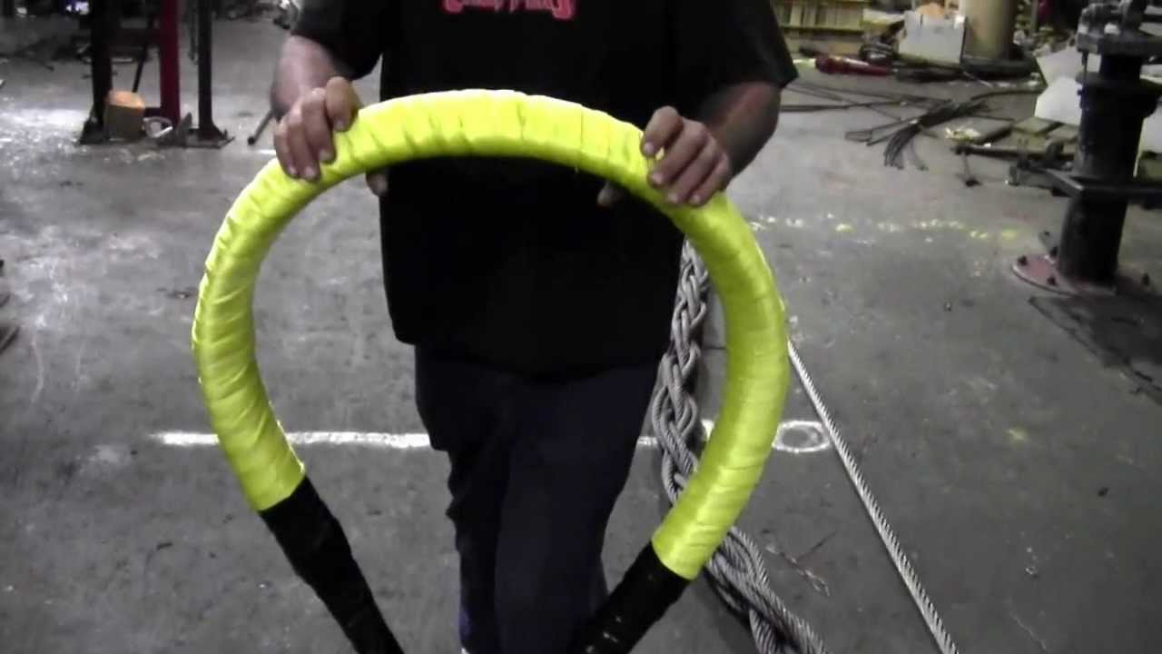 Custom Eight Part Braided sling - YouTube