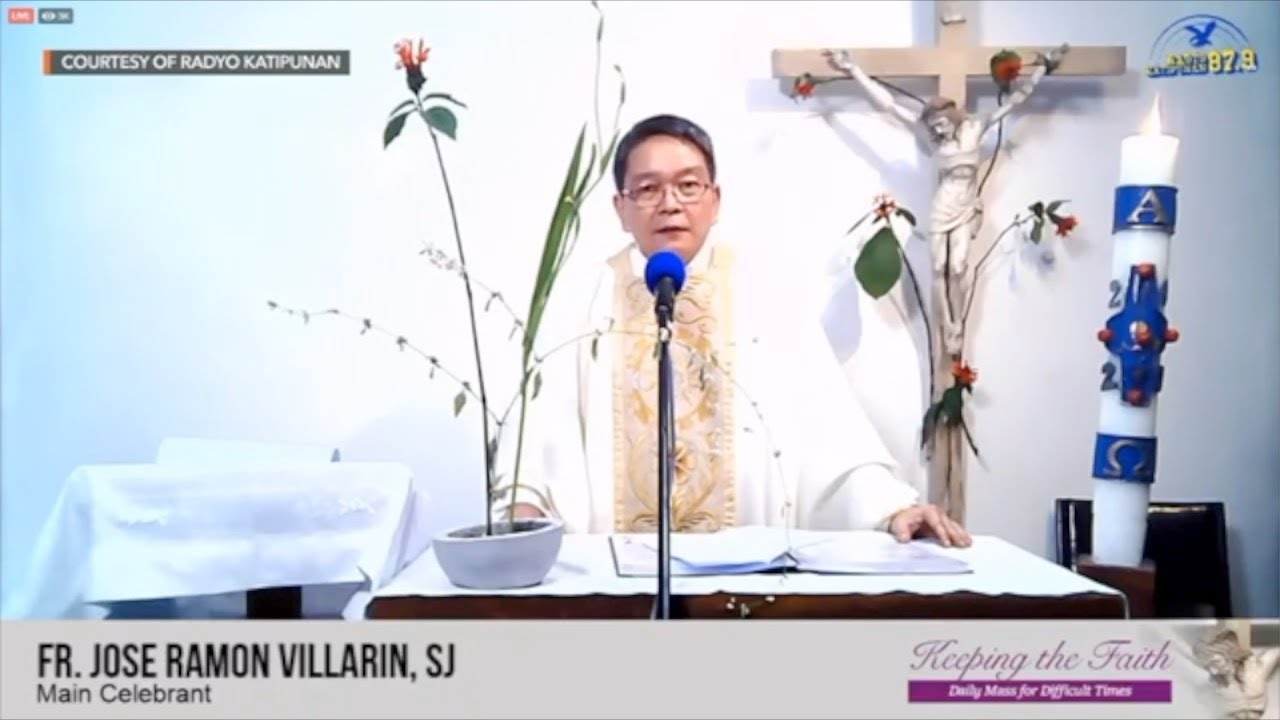 Ateneo's Fr Jett Villarin delivers homily for Easter Vigil 2020 - YouTube