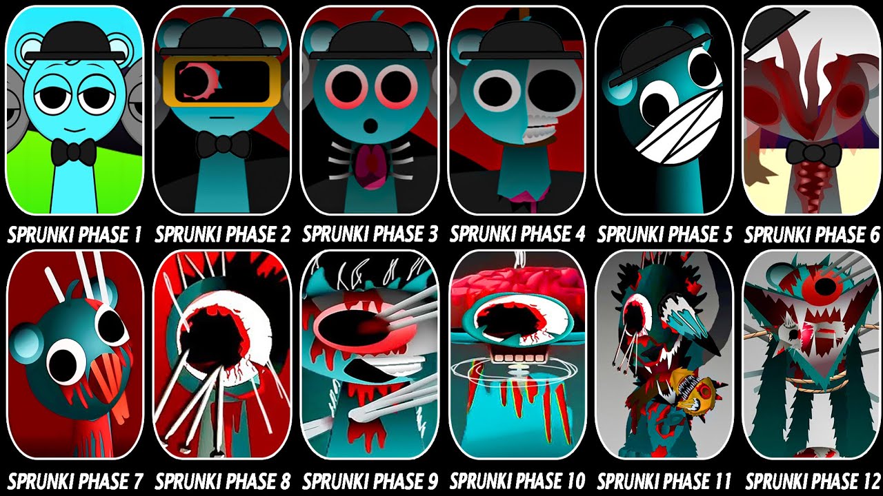 Phase 1 VS Phase 2 VS Phase 3 VS Phase 4 VS Phase 5 VS Phase 6 VS ...