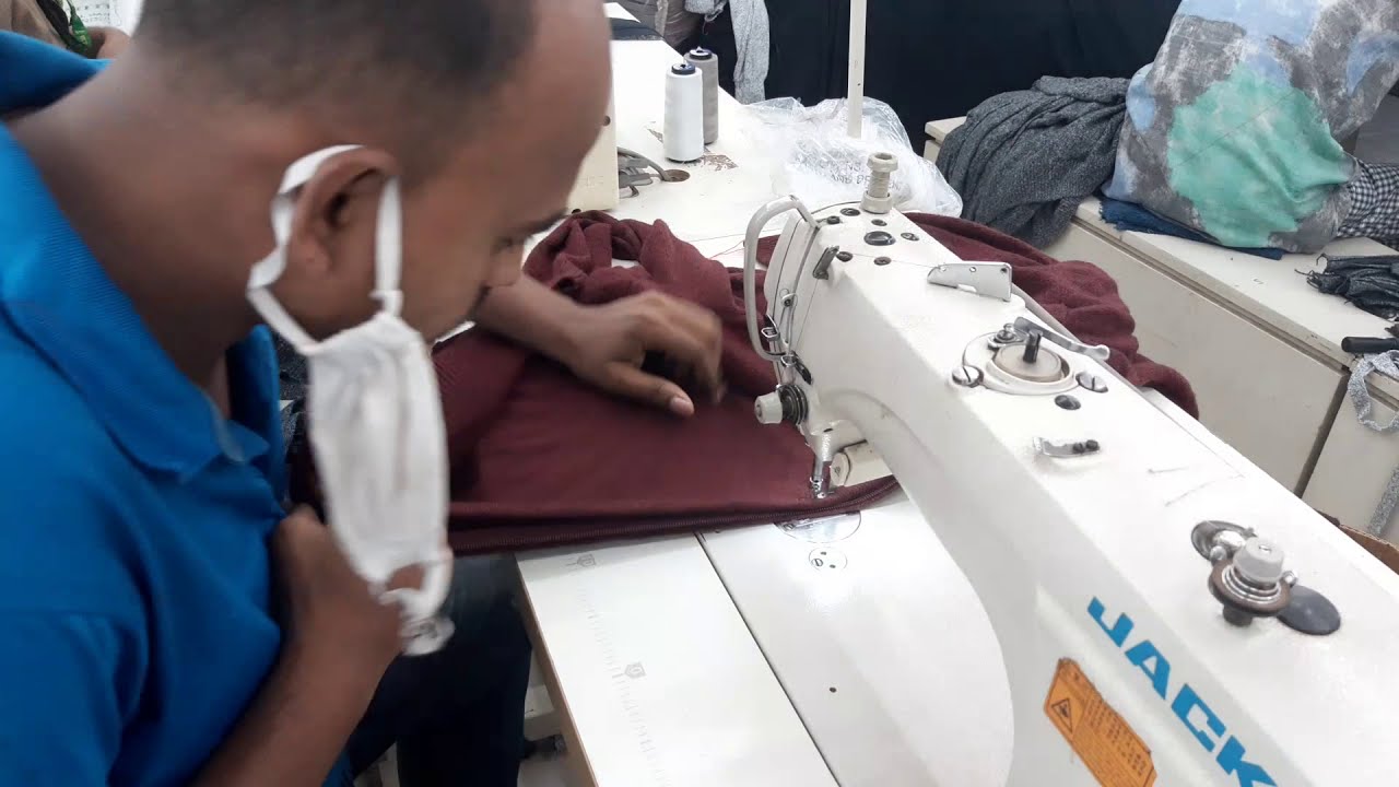 Zipper attachment in garments (most critical process) - YouTube