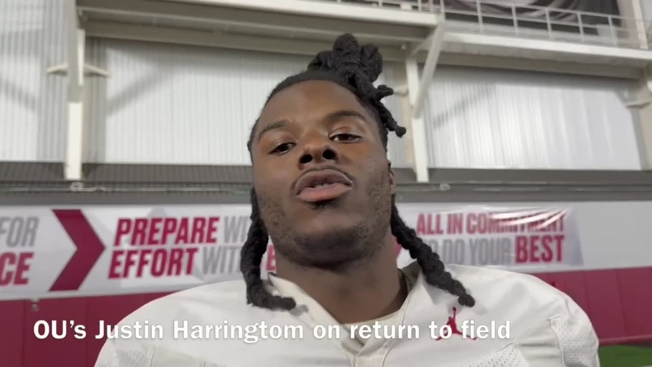 OU's Justin Harrington discusses his comeback - YouTube