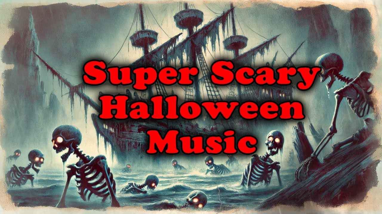 Scariest Halloween Music 🎃 Instrumental Background Music with Scary ...