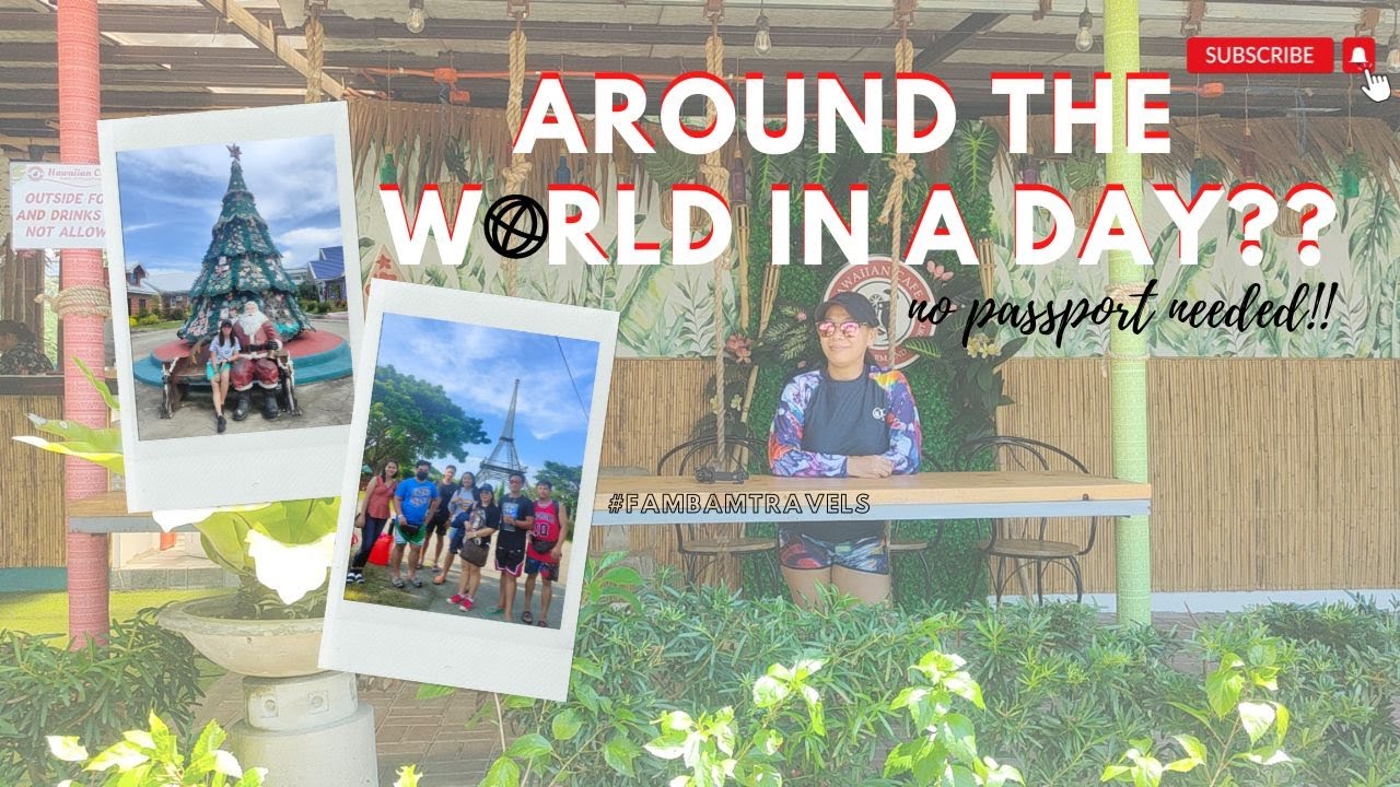 TRAVEL AROUND THE WORLD IN A DAY??! JOIN US - YouTube