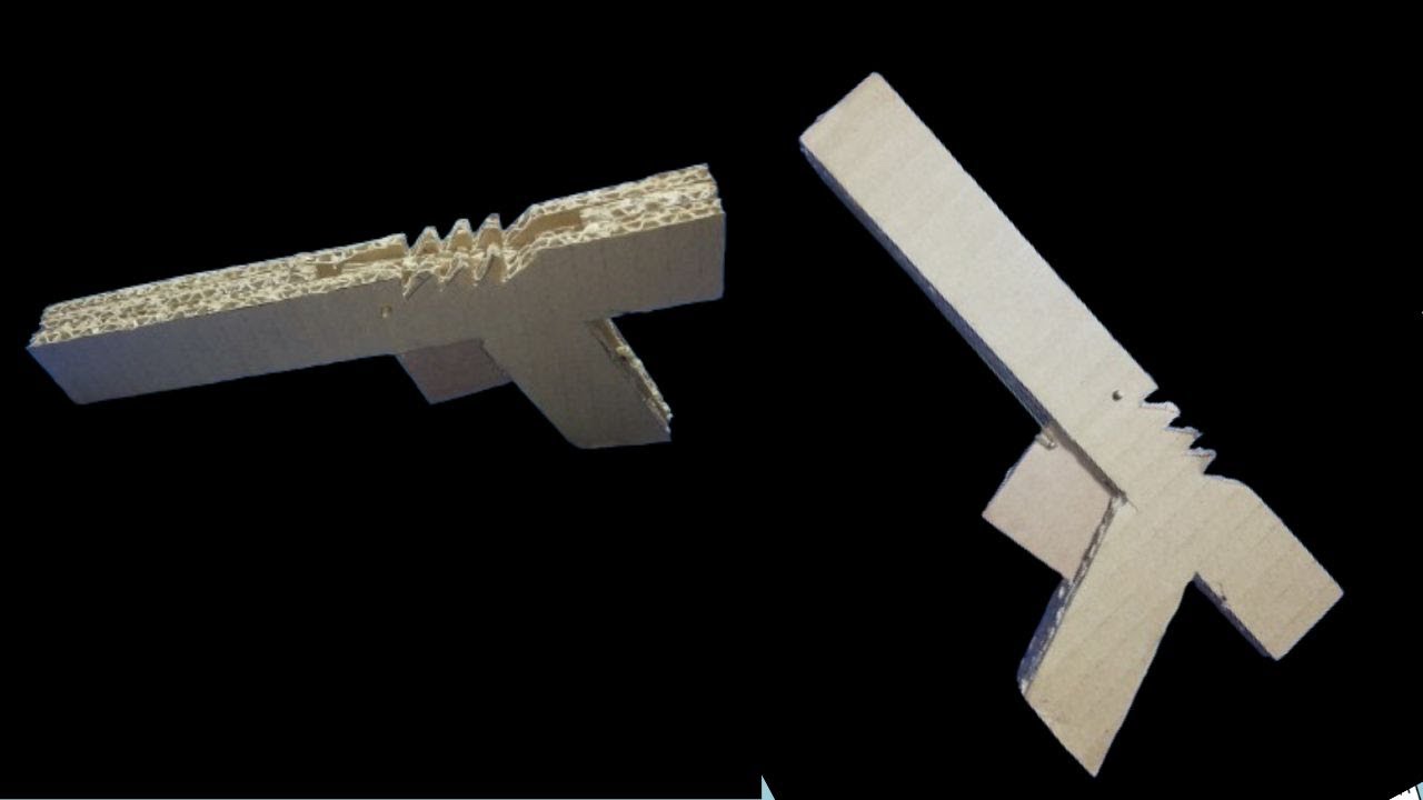 Incredible cardboard toys , Easy homemade working gun |Easy school ...