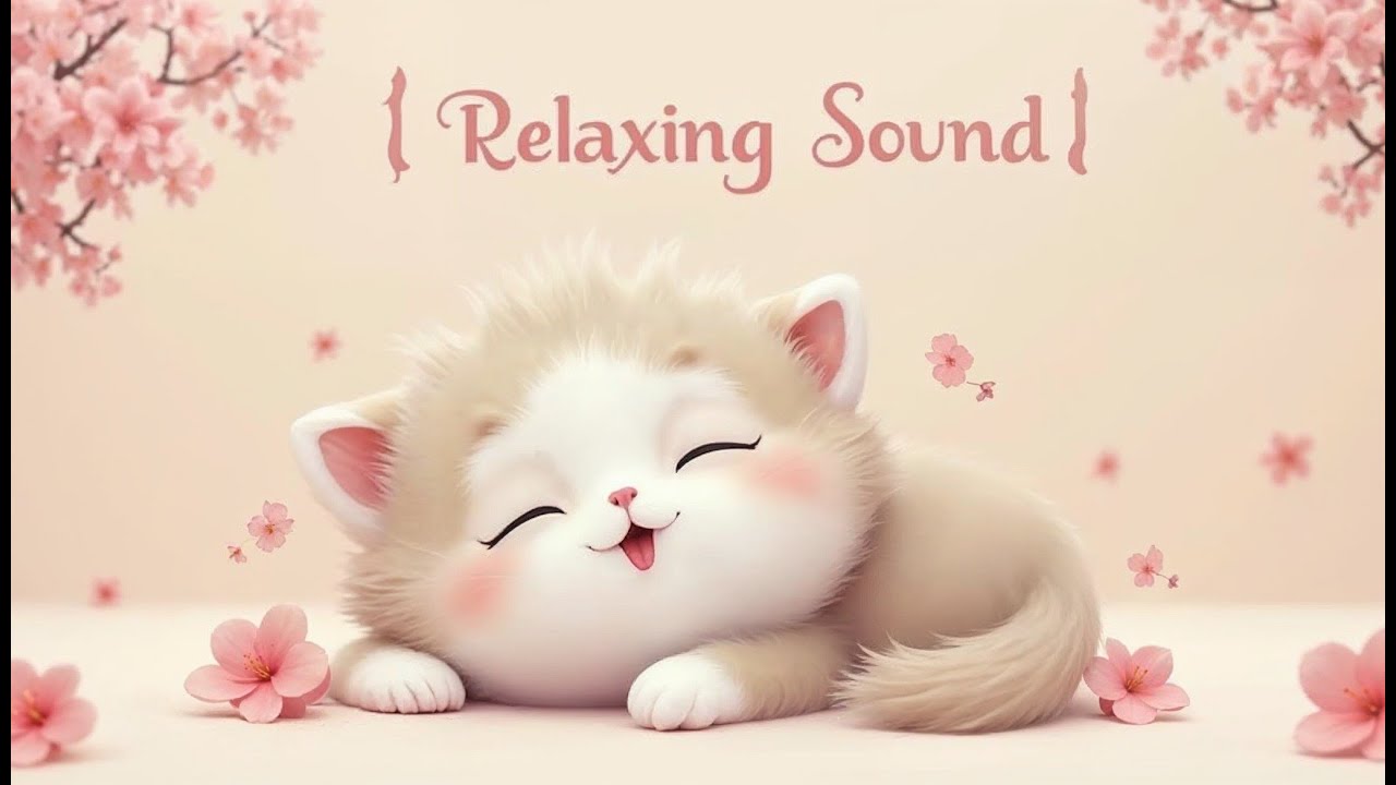 Cute Kitten Sleeping Soundly with Calming Korean Sounds #shorts - YouTube
