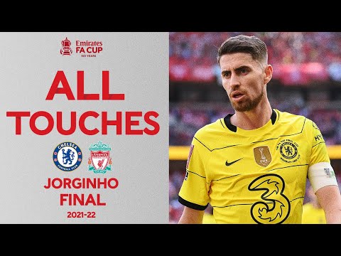 ALL TOUCHES | Jorginho v Liverpool | Final | Emirates FA Cup Final 2021-22