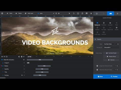 How To Use Video Backgrounds in Revolution Slider 6 WordPress Plugin