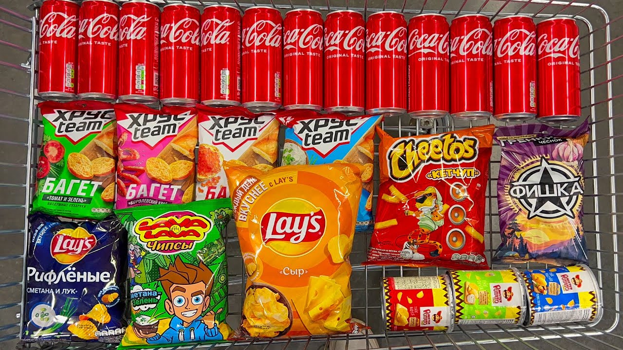 ASMR | A Lot of New Candy, Coca Cola, Lay's, Cheetos, Lava Lava A4 ...