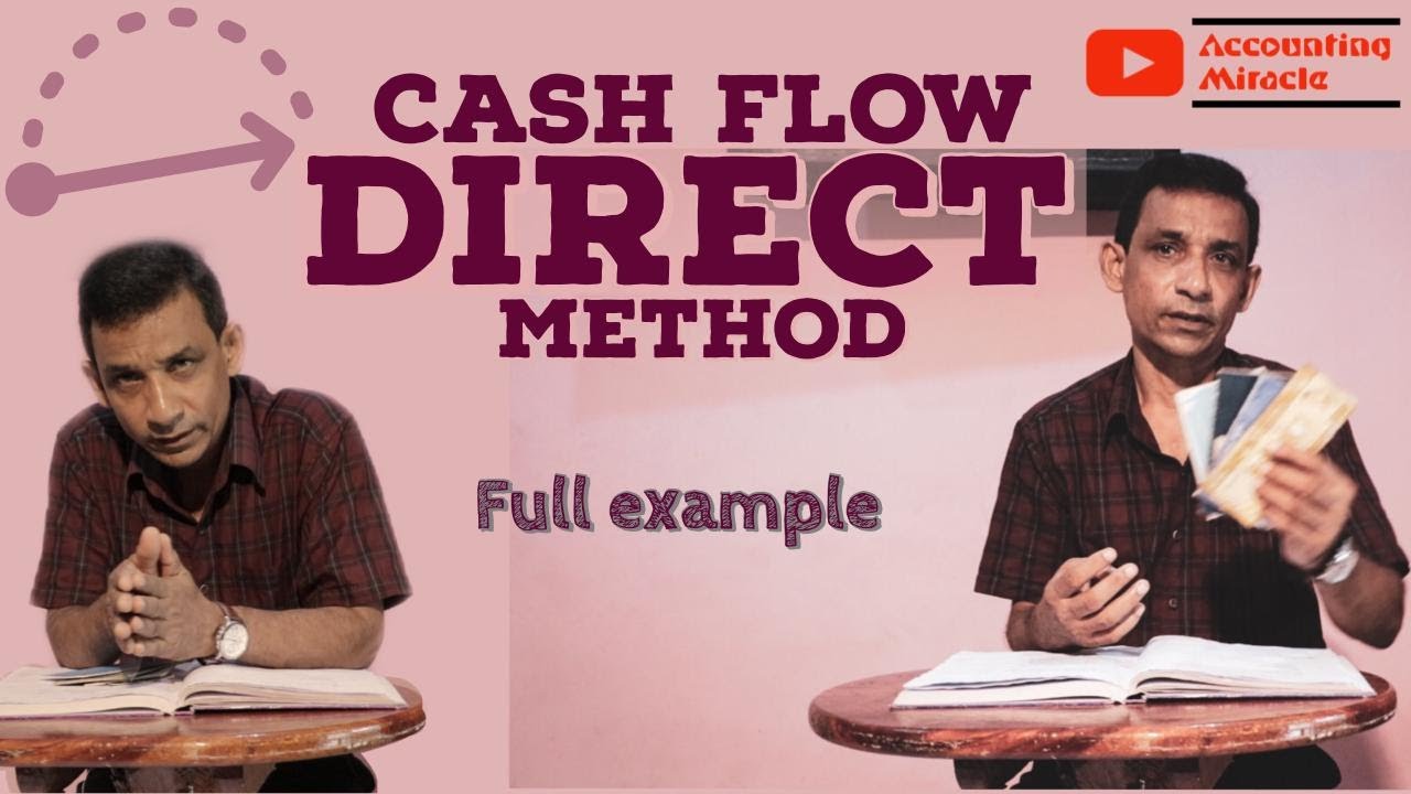 CASH FLOW STATEMENT DIRECT METHOD - YouTube