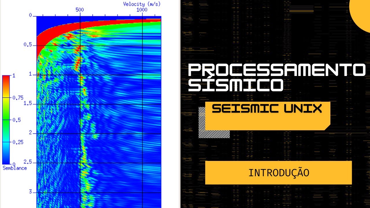 Processamento sísmico no Seismic Unix #0 - Introdução do curso e ...