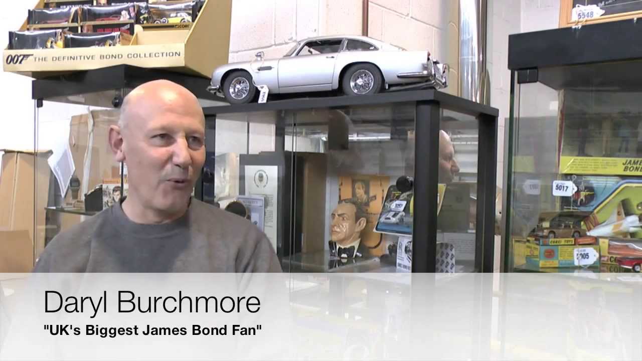 James Bond fan Daryl Burchmore sells his 007 collection at Vectis ...