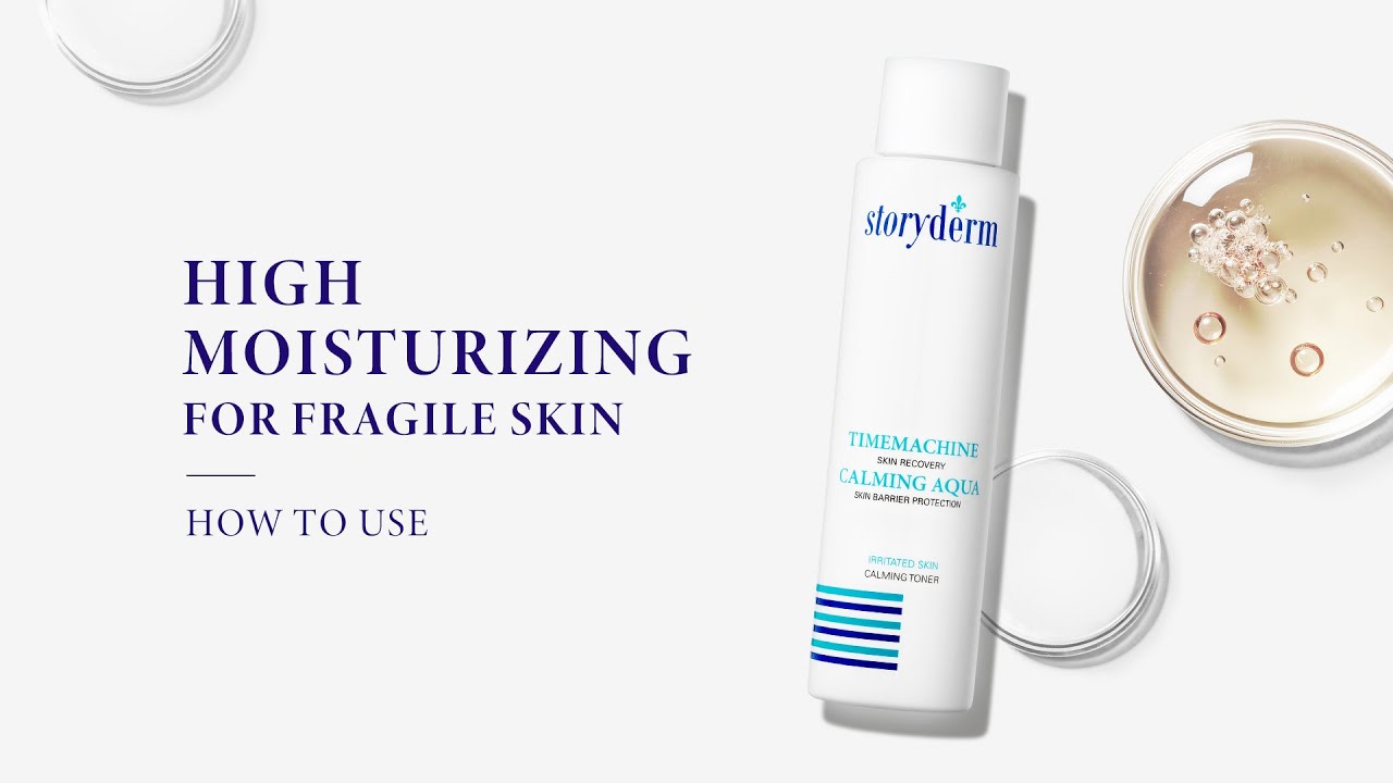 스토리덤 [ storyderm ] Timemachine Calming Aqua_Facial Toner, Calming toner ...