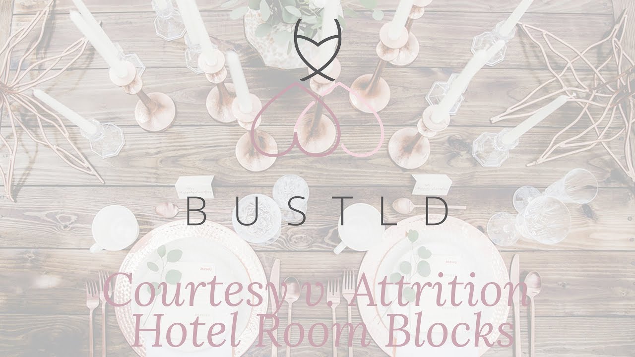 Courtesy v. Attrition Hotel Room Blocks - YouTube