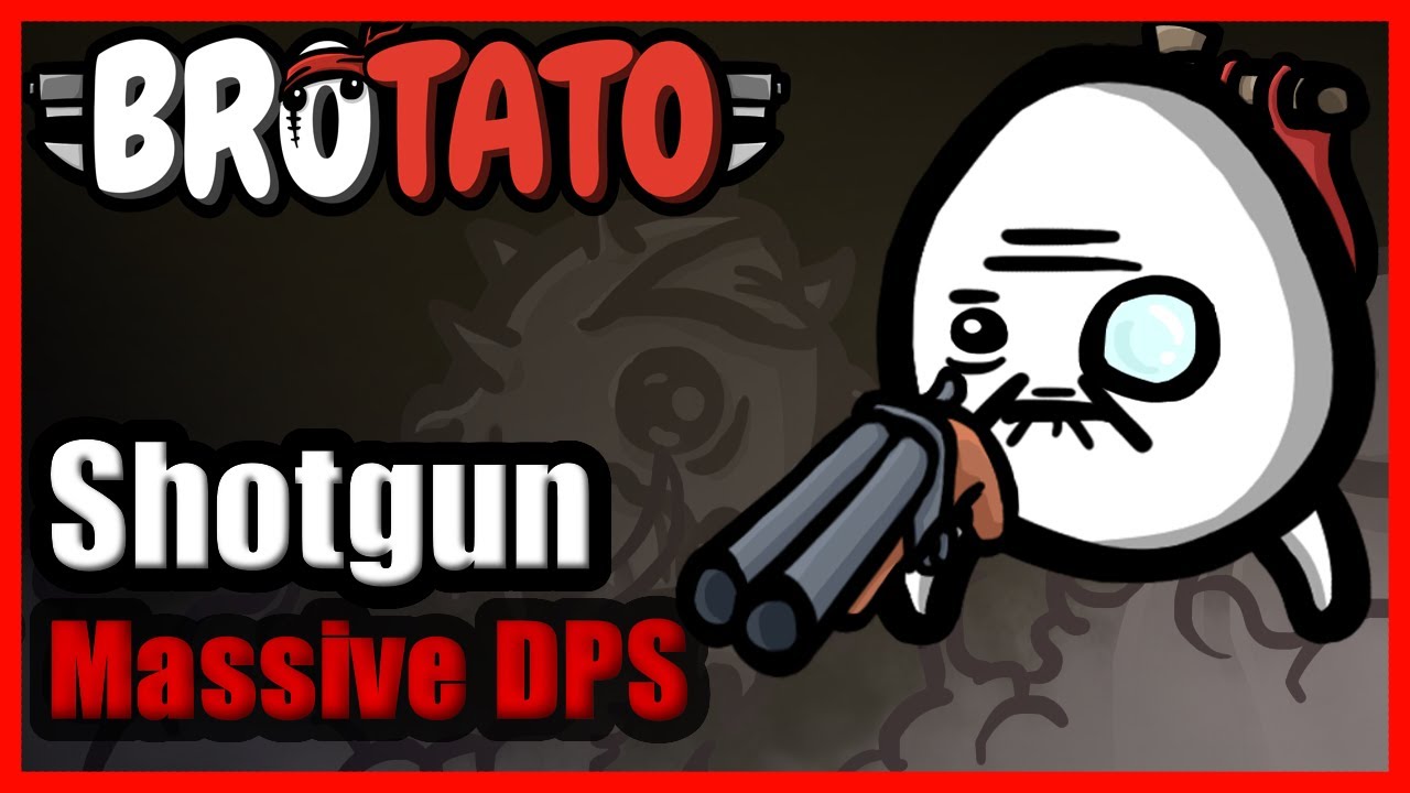 Old Man confronts Boss with Shotgun | Brotato Early Access - YouTube