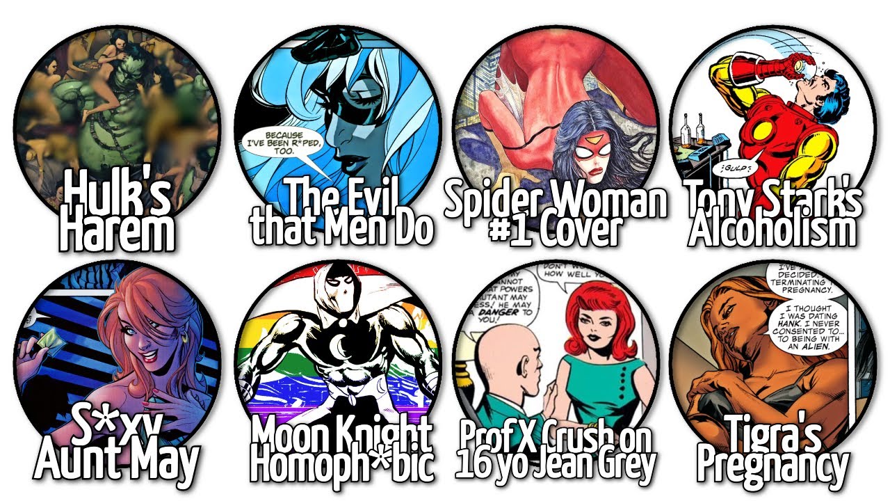 The Most Inappropriate Marvel Comics Ever Explained in 18 Minutes - YouTube