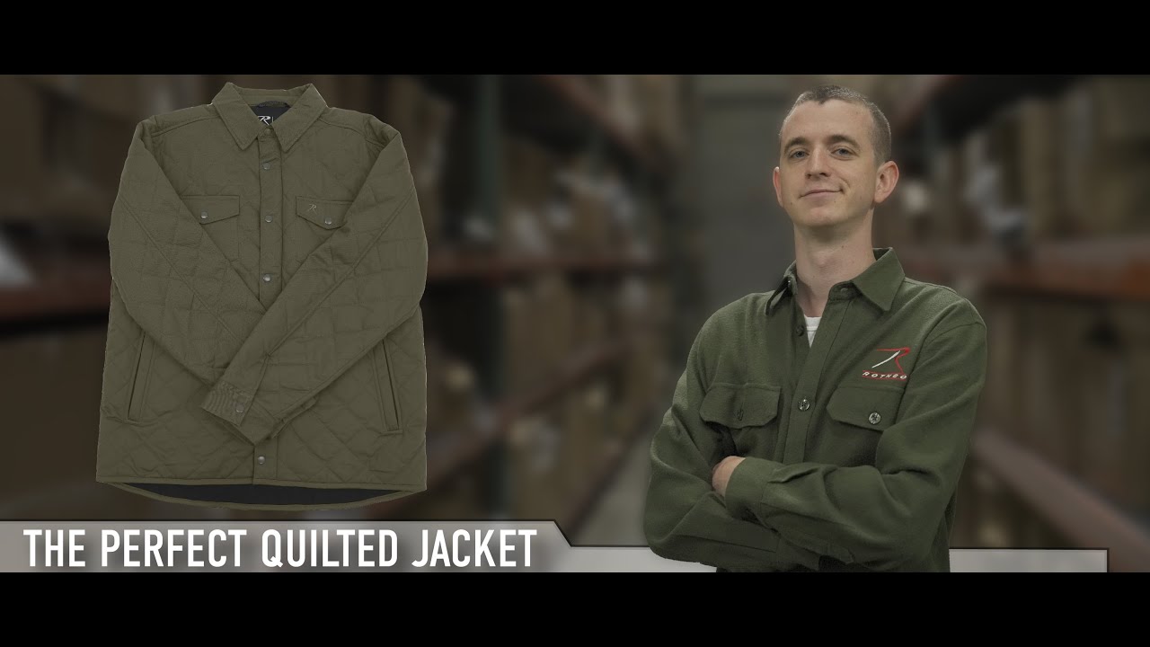 Dive Into It With Dan: The Diamond Quilted Cotton Jacket - YouTube