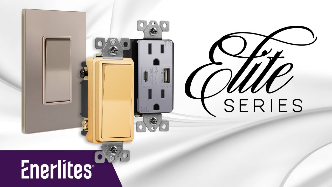 Enerlites Elite Series - Gold, Silver, and Nickel finishes! #dimmer # ...