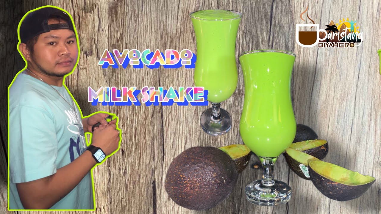[Barista Vlog] #freshfruit Avocado smoothie #avocadomilkshake # ...