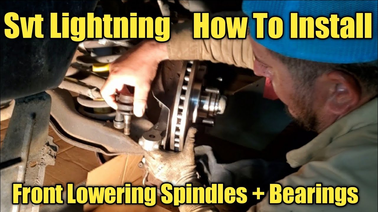 Svt lightning 2000 to 2004 Front lowering spindles & bearings ...