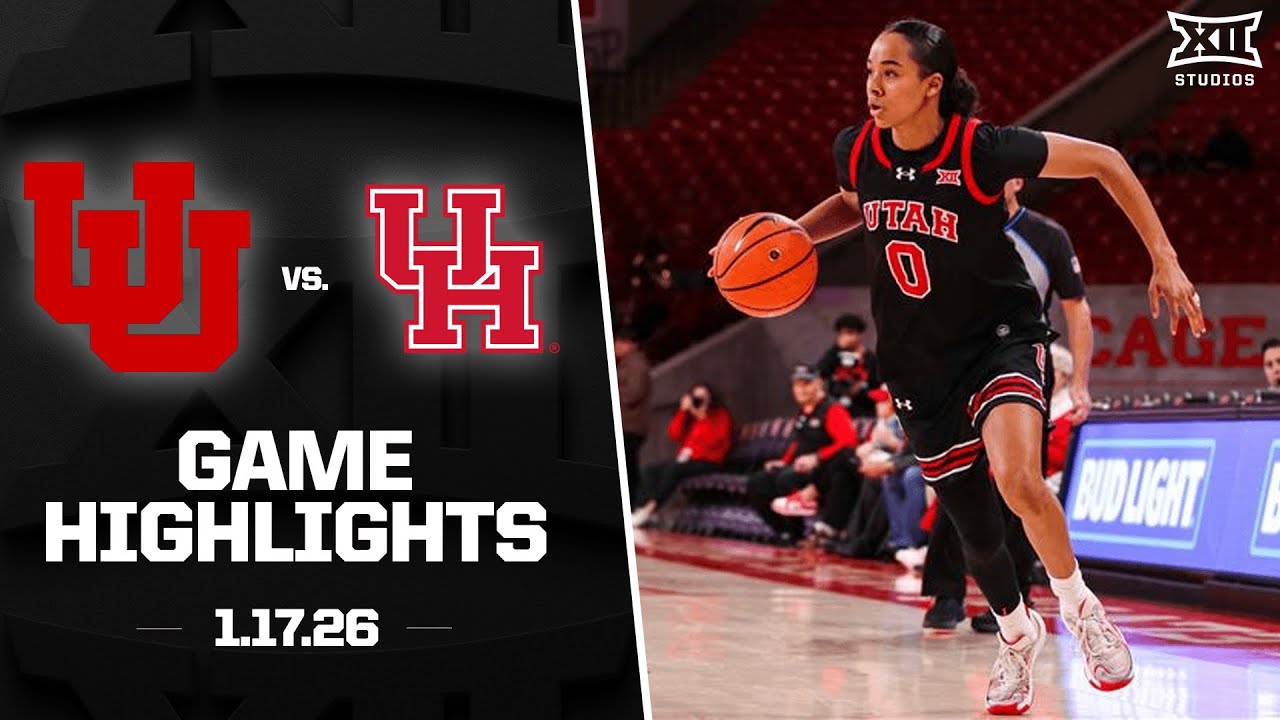 Utah vs. Houston Game Highlights | 2025-26 Big 12 Women's Basketball ...