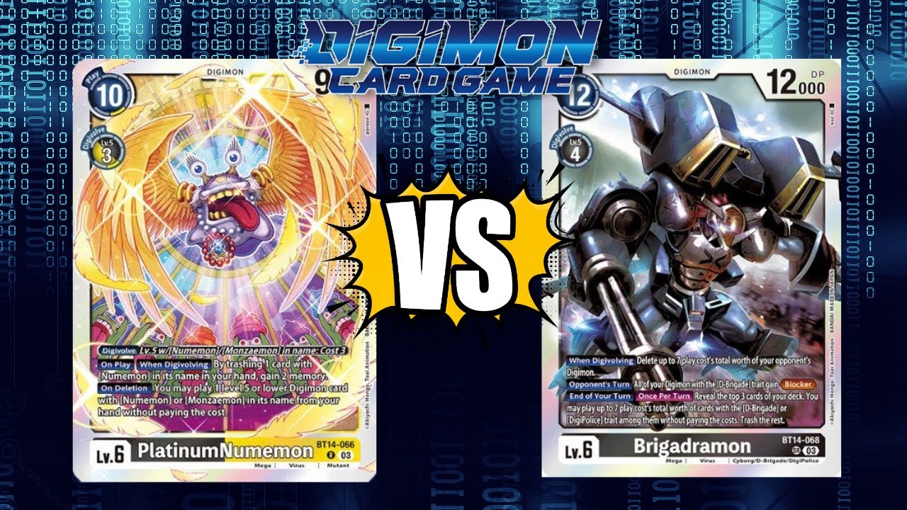 Digimon Card Game | Numemon VS DigiPolice | BT15 | بطولة ديجيمون - YouTube