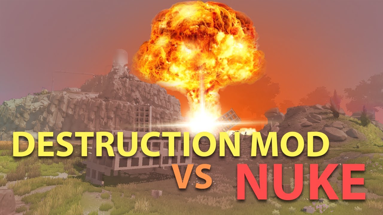 Nuke VS Destruction Mod - YouTube