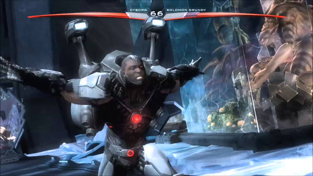 Cyborg - Injustice: Gods Among Us - Special Move | Target Lock [HD ...