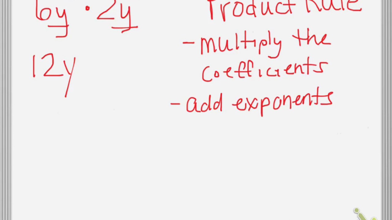 Basic Rules for Exponential Expressions - YouTube