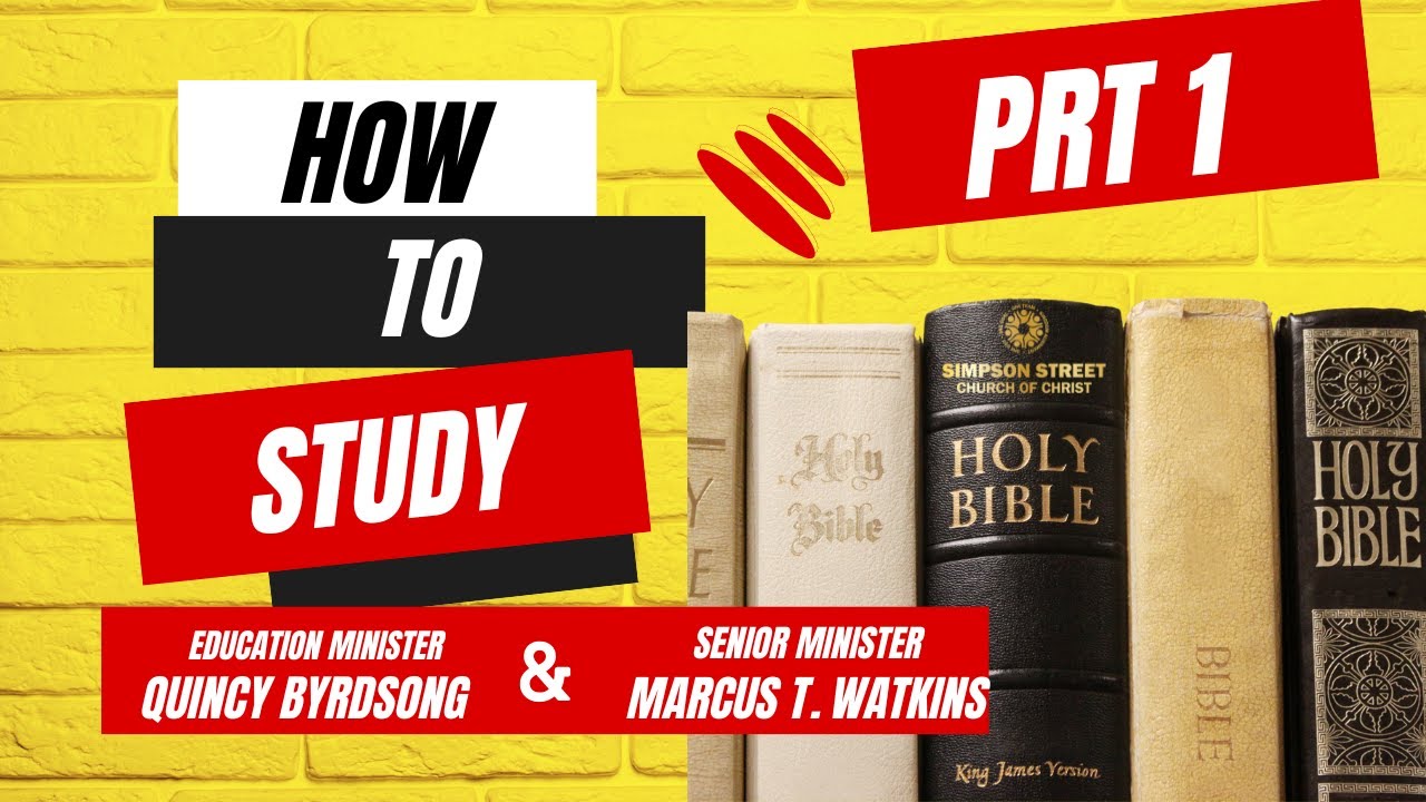 How To Study prt 1 - YouTube