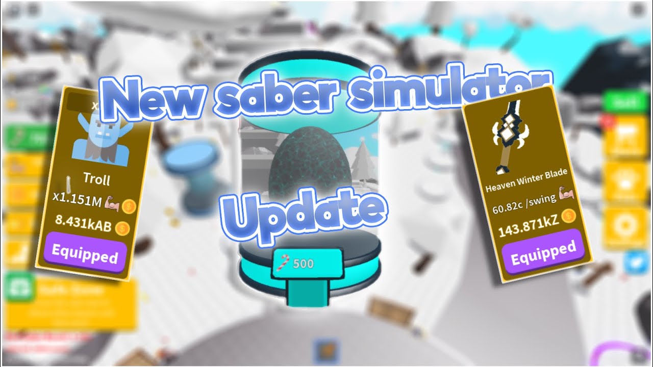 Saber simulator new update xmas - YouTube