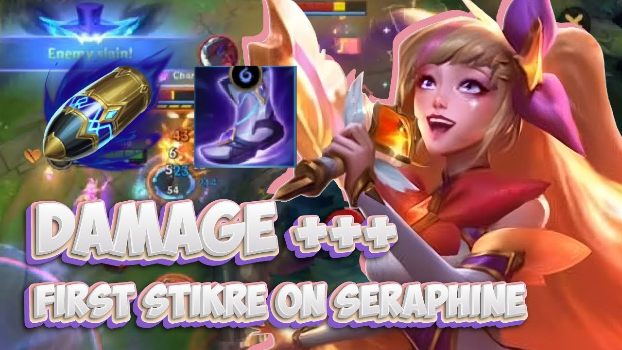 12 KILL !! NEW RUNES (FIRST STRIKE) STAR GUARDIAN SERAPHINE GAMEPLAY ...