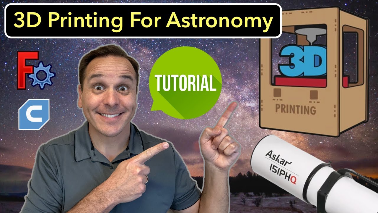 Design & Build Your Own Custom Astronomical Accessories #3dmodeling ...
